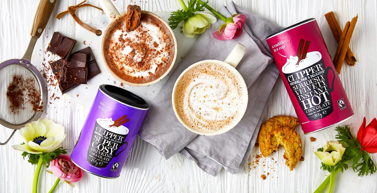 Fairtrade Hot chocolate - Luxurious, Smooth & Sustainable - Clipper Teas