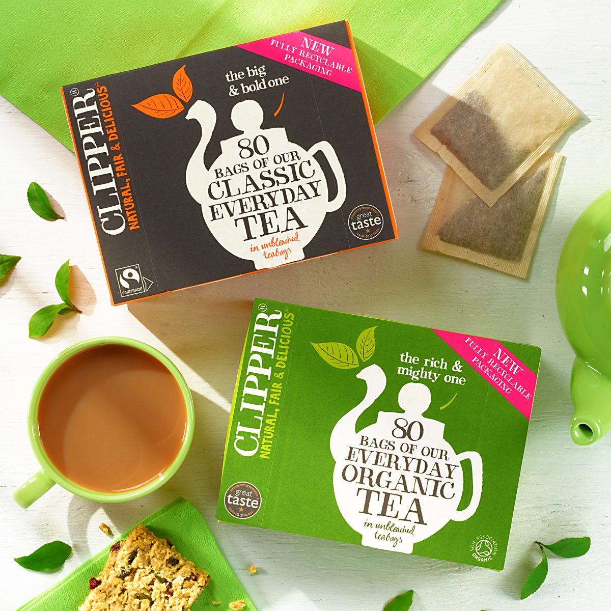 Black tea - Big, Bright & Bold - Clipper Teas